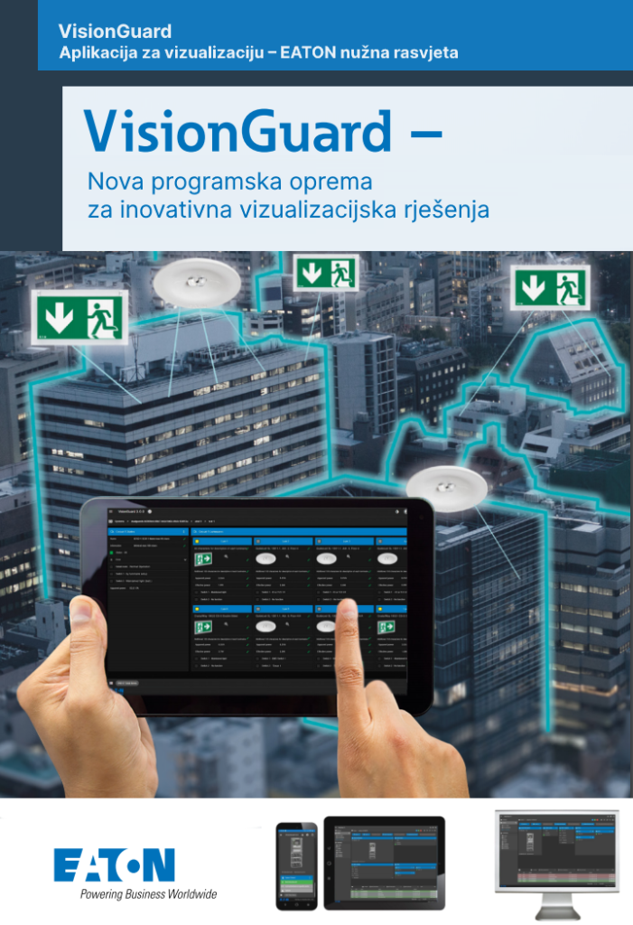 VisionGuard Aplikacija za vizualizaciju EATON nužna rasvjeta - Urmet